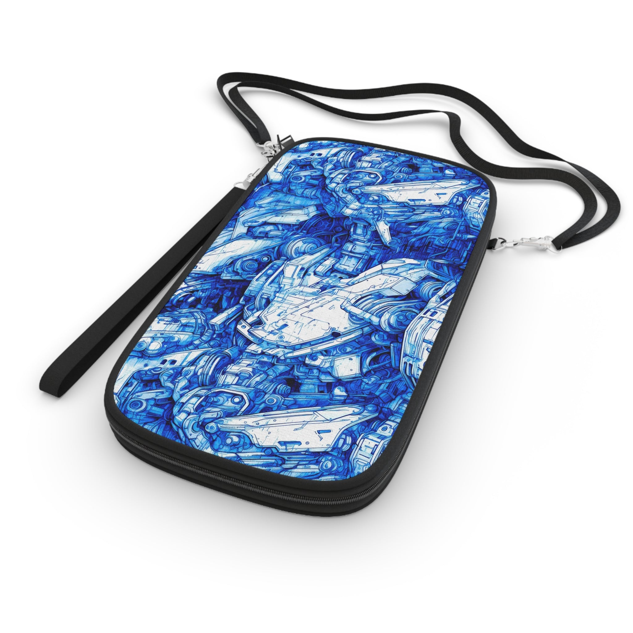 Passport Wallet - Mecha Blueprint – Ink Drip